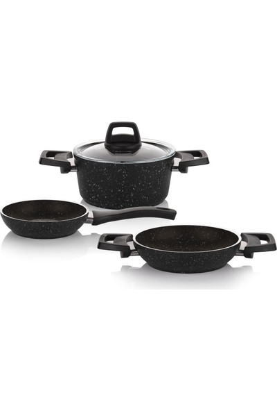 Schafer Dark Storm Derin Tencere - Sahan -Tava 18CM Schafer Dark Storm Derin Tencere - Sahan -Tava 18CM