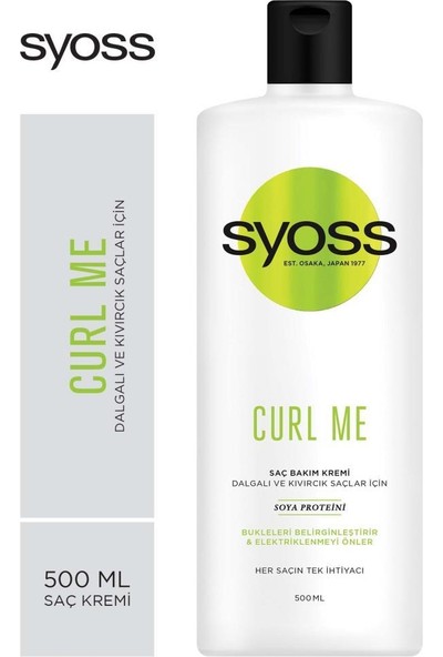 Syoss Curl Me Saç Kremi 500 ml