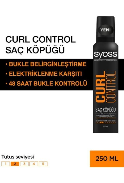 Syoss Köpük Bukle Kontrol 250 ml