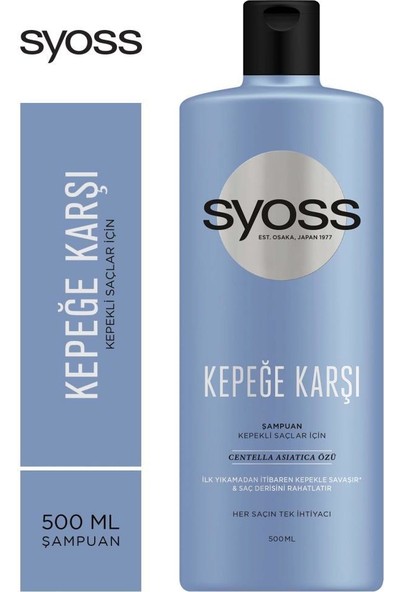 Syoss Kepeğe Karşı Şampuan 500 ml