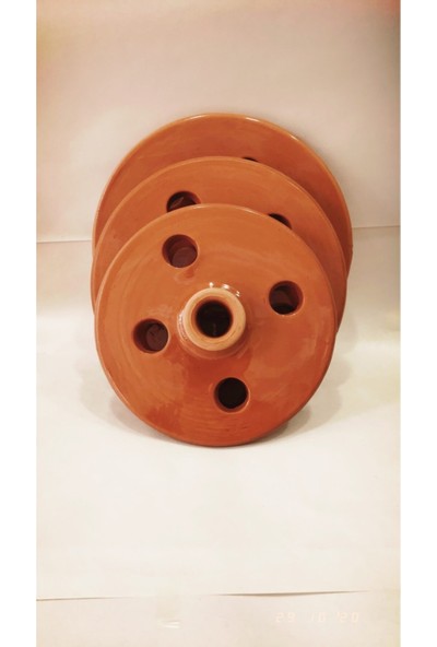 E-Koc Ticaret Sarma Taşı 3'lü Set Mutfak Seti Sırlı Delikli Kapak Seti Dolma Taşı E-Koc Ticaret Sarma Taşı 3'lü Set Mutfak Seti Sırlı Delikli Kapak Seti Dolma Taşı