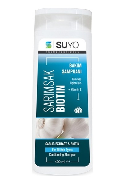 Suyo Sarımsak ve Biotin Şampuan 400 ml