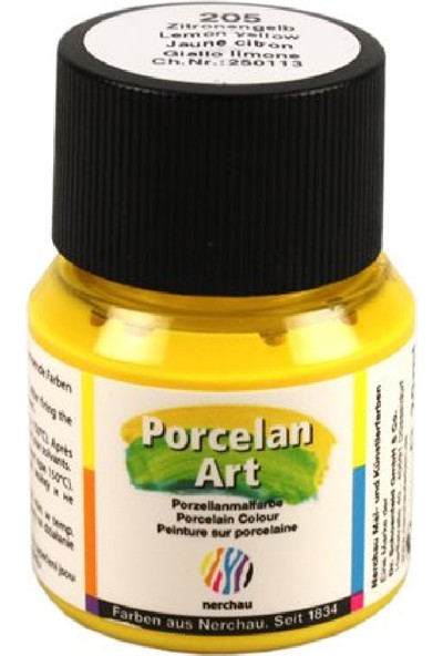 Nerchau 431205 Lemon Porselen Boyası 20 ml