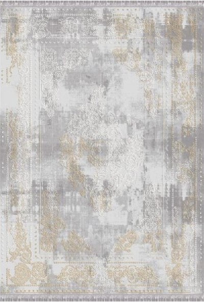 İpek Halı Blossom 13405 Gri