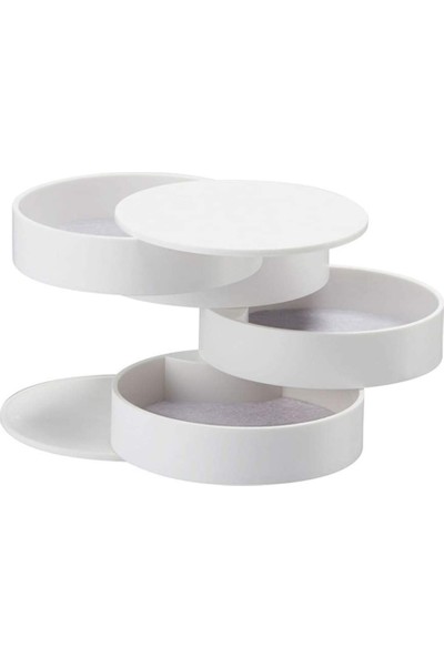KaktüsKedi 4 Katlı Dönerli Takı Kutusu 714335