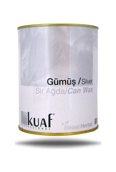 Kuaf Konserve Sir Ağda Gümüş Silver 800 ml Kuaf Konserve Sir Ağda Gümüş Silver 800 ml