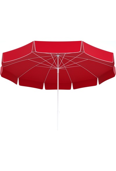 Tevalli Parasols 240 cm Elite Taşıma Çantalı Plaj Balkon Şemsiye - Kırmızı Tevalli Parasols 240 cm Elite Taşıma Çantalı Plaj Balkon Şemsiye - Kırmızı