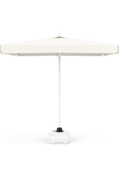 Tevalli Parasols 2x2 Megamini Alüminyum Şemsiye - Krem - 50 Lt Su Bidonu Tevalli Parasols 2x2 Megamini Alüminyum Şemsiye - Krem - 50 Lt Su Bidonu