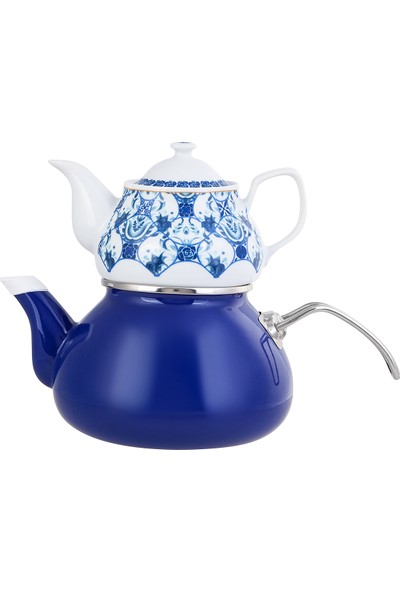 Karaca Mayorka Midi Porselen Demlikli Çaydanlık