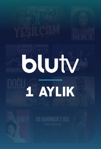 BluTV 1 Aylık Dijital Abonelik Kodu / E-pin