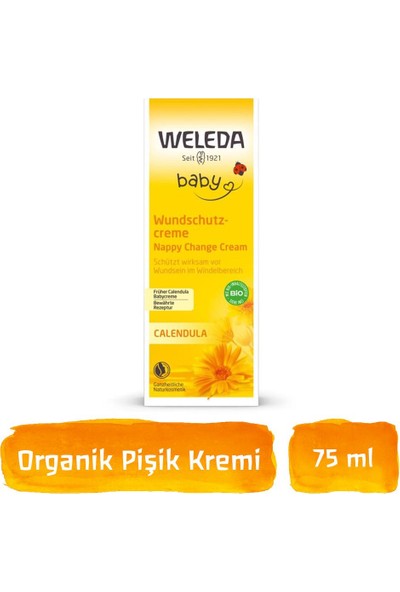 Weleda Calendula Organik Pişik Kremi 75ML Weleda Calendula Organik Pişik Kremi 75ML