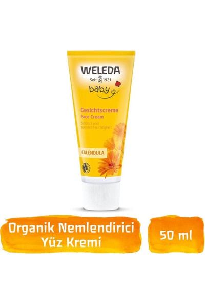 Weleda Calendula Organik Yüz Kremi 50ML Weleda Calendula Organik Yüz Kremi 50ML