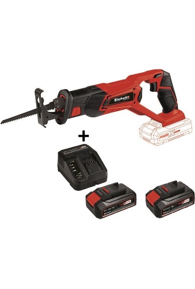 Einhell Akülü Kılıç Testere Te-Ap 18 Li Kit + 18V 2*2.5 Ah Starter Kit Einhell Akülü Kılıç Testere Te-Ap 18 Li Kit + 18V 2*2.5 Ah Starter Kit