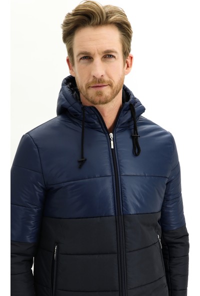 Kiğılı Kapüşonlu Spor Kaban