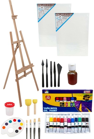 Oyun ve Sanat Yağlı Boya Resim Başlangıç Seti