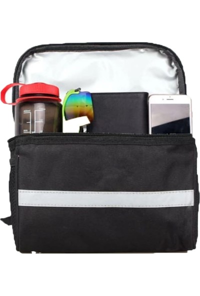 Carneil Shelay 7 Litre Front Bisiklet Direksiyon Gidon Seyahat Çantası Termal Soğutuculu Reflektörlü Carneil Shelay 7 Litre Front Bisiklet Direksiyon Gidon Seyahat Çantası Termal Soğutuculu Reflektörlü