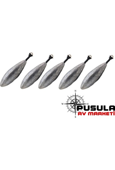 Pusula Naturel Surf Kurşun 5 Adet 100 gr Pusula Naturel Surf Kurşun 5 Adet 100 gr