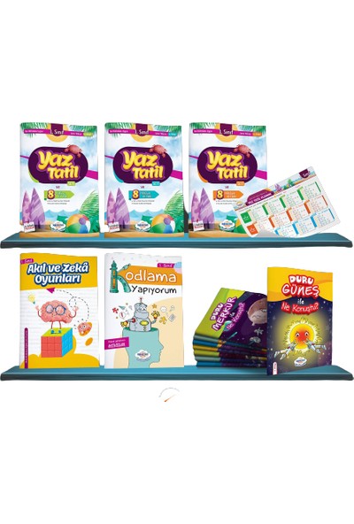 Öğretmen Evde Yayınları 1. Sınıf Yaz Tatil Seti Öğretmen Evde Yayınları 1. Sınıf Yaz Tatil Seti