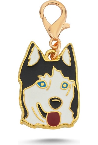 Dali's Husky Siyah Beyaz Mineli Tasma Aksesuarı Dali's Husky Siyah Beyaz Mineli Tasma Aksesuarı