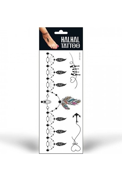 Artikel Halhal Geçici Tattoo -5, Bilek Tattoo, Ayak Tattoo, Geçici Dövme Artikel Halhal Geçici Tattoo -5, Bilek Tattoo, Ayak Tattoo, Geçici Dövme
