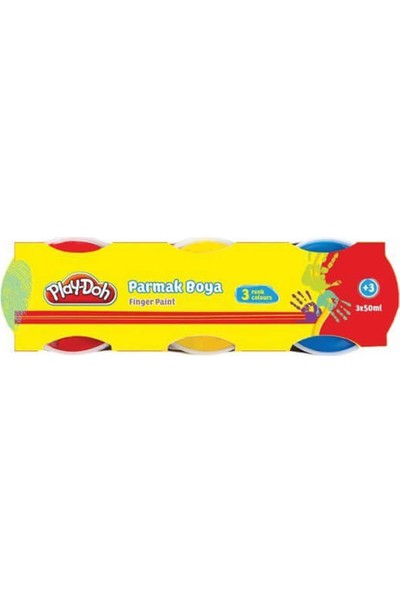 Play Doh 3 Renk Parmak Boyası 40Ml.