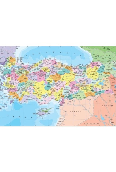 Anatolian Puzzle Türkiye Siyasi Haritası (260 Parça)