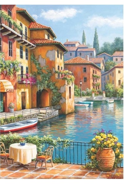 Anatolian Kanalda Kahve - 260 Parça Puzzle