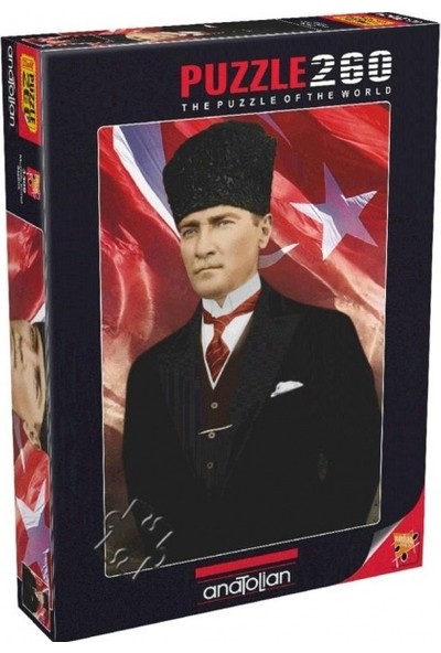 Anatolian Mustafa Kemal Atatürk - 260 Parça Puzzle Anatolian Mustafa Kemal Atatürk - 260 Parça Puzzle