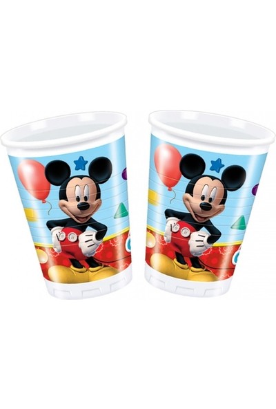 Süsle Bebek ve Parti Mickey Playful Bardak - 8 Adet Süsle Bebek ve Parti Mickey Playful Bardak - 8 Adet