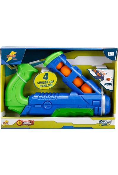 Sunman 80007 Silah Sünger Top Atan 4 Toplu Kutulu Oyuncak Sunman 80007 Silah Sünger Top Atan 4 Toplu Kutulu Oyuncak
