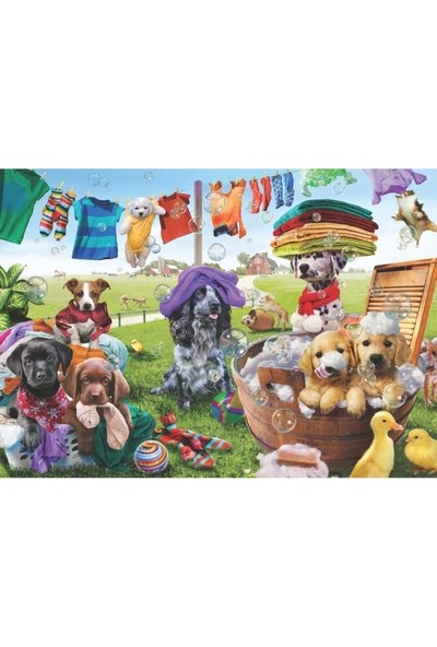 Anatolian Eğlenceli Köpekler - 260 Parça Puzzle