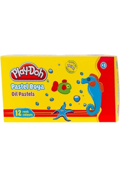 Play-Doh Pastel Boya 12 Renk Pa002