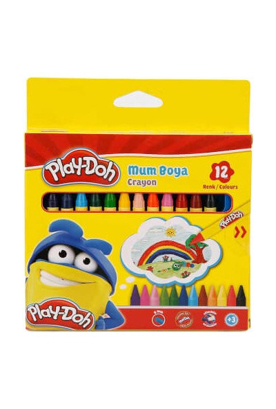 Play-Doh Crayon (Mum) Boya Silinebilir 8Mm Cr004