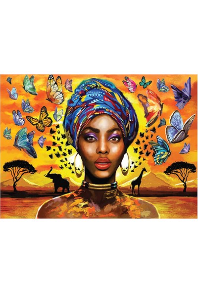 Art 1087 Hoş Kadın Delightful Woman 1000Pcs Puzzle Anatolian