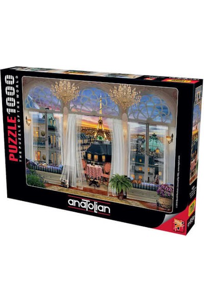 Art 1091 Paris Teras Manzarası 1000Pcs Puzzle Anatolian Art 1091 Paris Teras Manzarası 1000Pcs Puzzle Anatolian