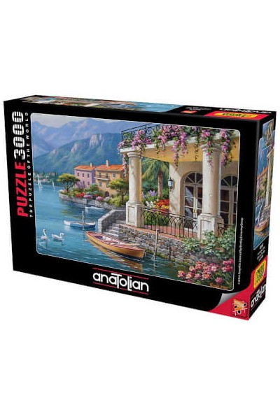 Anatolian Körfezdeki Villa Villa On The Bay 3000 Parça Puzzle Anatolian Körfezdeki Villa Villa On The Bay 3000 Parça Puzzle