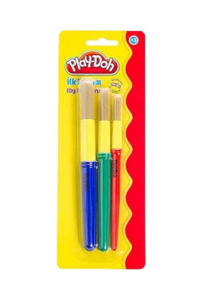 Play-Doh İlk Fırçam 3'lü