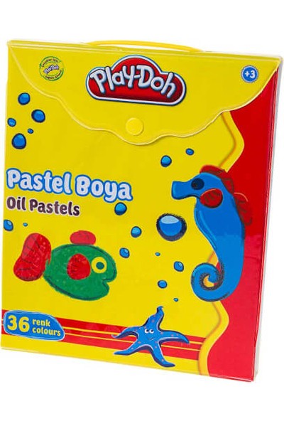 Play-Doh Pastel Boya Çantalı 36 Renk Pa008