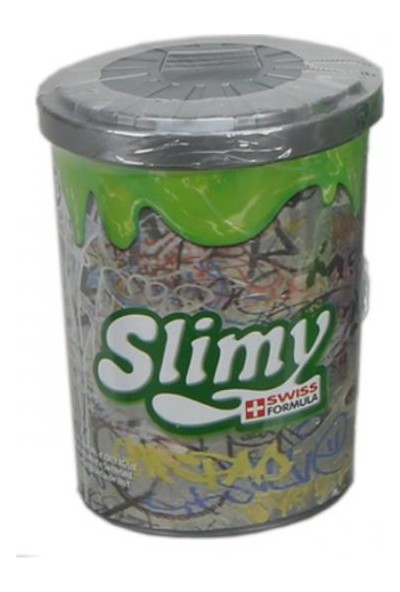 Slimy Çılgın Vıcıklar Çöp Bidonu Paketli Slimy Çılgın Vıcıklar Çöp Bidonu Paketli
