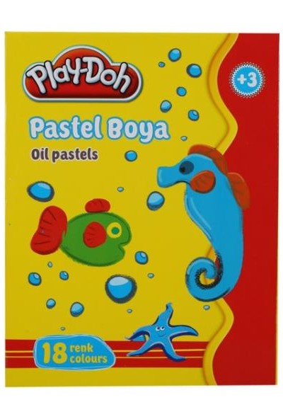 Play-Doh Pastel Boya 18 Renk Pa003