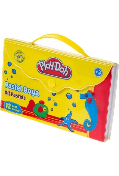 Play-Doh Pastel Boya Çantalı 12 Renk Pa005