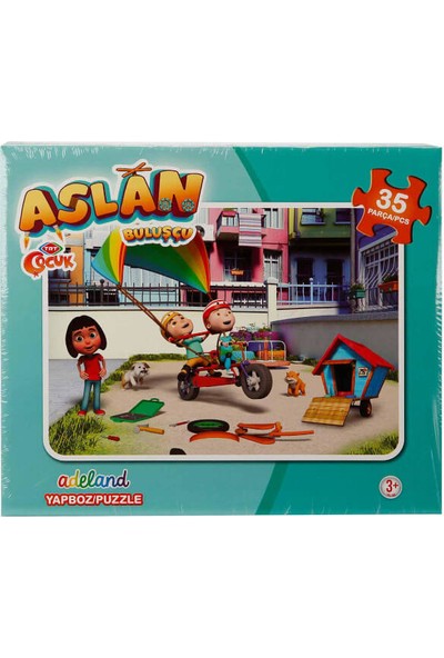 TRT Adeland Aslan Kutulu Puzzle 35'lİ TRT Adeland Aslan Kutulu Puzzle 35'lİ