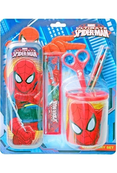 Spider-Man Lisanslı Kırtasiye Seti SM-3887