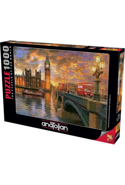 Anatolian Londra Da Günbatımı - 1000 Parça Puzzle