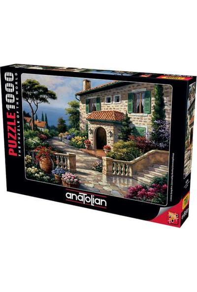 Anatolian 1000 Parça Villa Delle Fontana Puzzle - Sung Kim Anatolian 1000 Parça Villa Delle Fontana Puzzle - Sung Kim