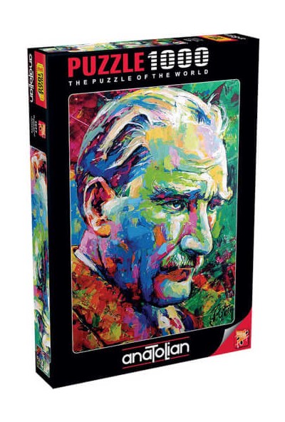 Anatolian 1000 Parça Mustafa Kemal Atatürk 2018 Puzzle - Tolga Ertem Anatolian 1000 Parça Mustafa Kemal Atatürk 2018 Puzzle - Tolga Ertem