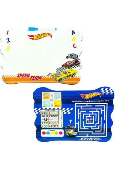 Laço Kids Hot Wheels Yazı Tahtası Laço Kids Hot Wheels Yazı Tahtası