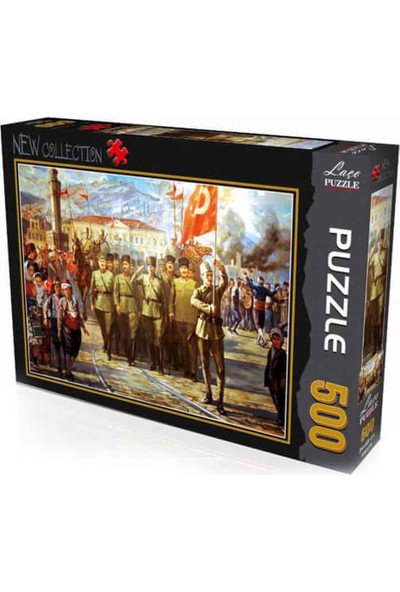 Laço Atatürk İzmir Çıkışı 500 Parça Puzzle Laço Atatürk İzmir Çıkışı 500 Parça Puzzle