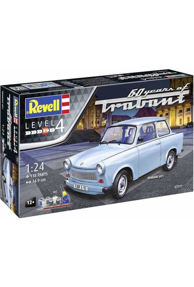 Revell Maket Trabant 601S 60 Years Of Trabant 7777 Revell Maket Trabant 601S 60 Years Of Trabant 7777