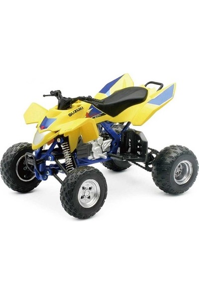 Sunman 43393 1/12 Atv Motor Suzuki Quadracer R450 Sarı Lisanslı Oyuncak
